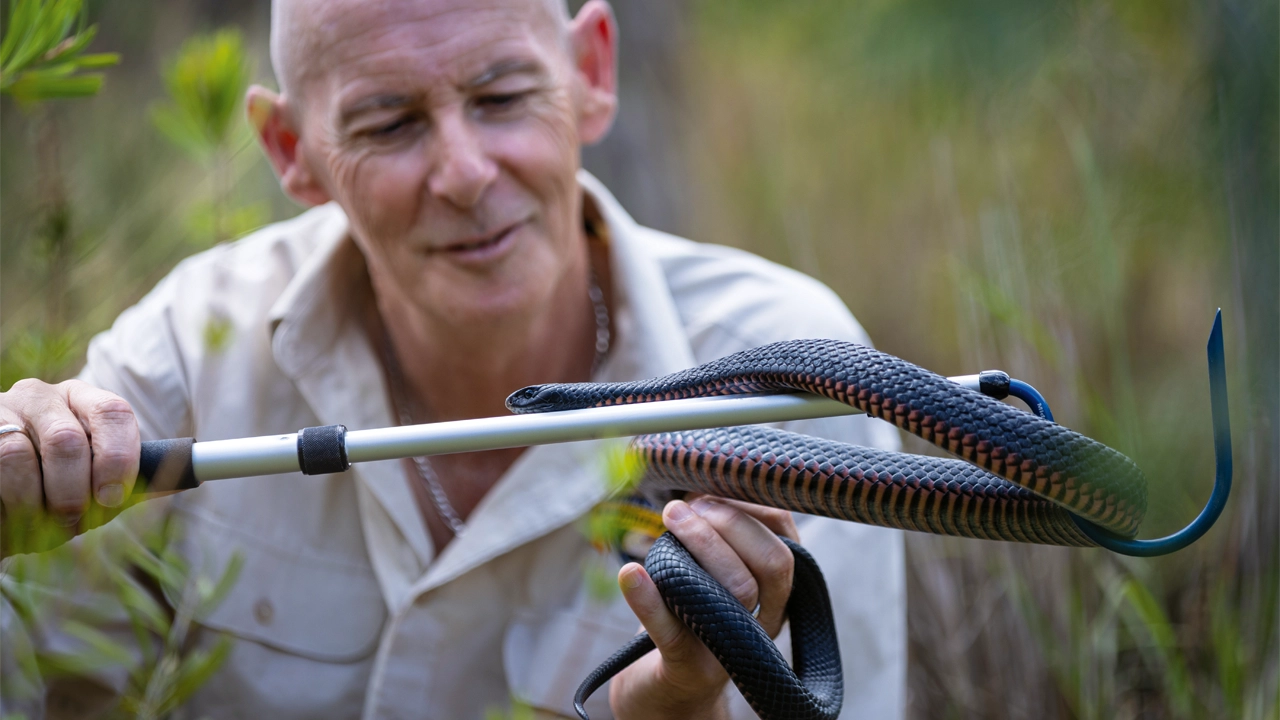 Hooked on snakes - Outback Magazine : R.M. Williams